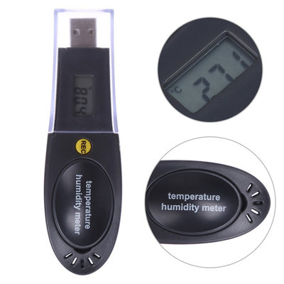 Temperature Humidity Data Logger USB Interface LCD Hygrometer Thermometer Temperature Humidity Guage termometro diagnost