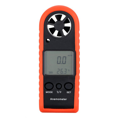 Wind Speed sensor Instrument Mini Handheld LCD Digital Anemometer air speed gauge flow meter tachometer