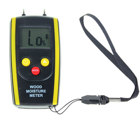digital Portable wood moisture meter test detector Humidity hygrometer for timbers LCD screen backlight 6---42%