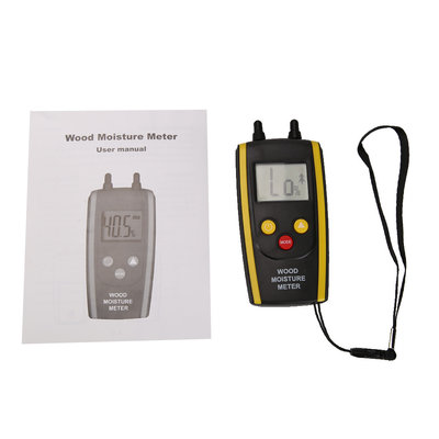 digital Portable wood moisture meter test detector Humidity hygrometer for timbers LCD screen backlight 6---42%