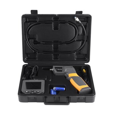 Accurate Efficient 60 Viewing Angle 6 Adjustable High-intensity LED 360 Rotation 3.8 inch Color Portable Video Borescope