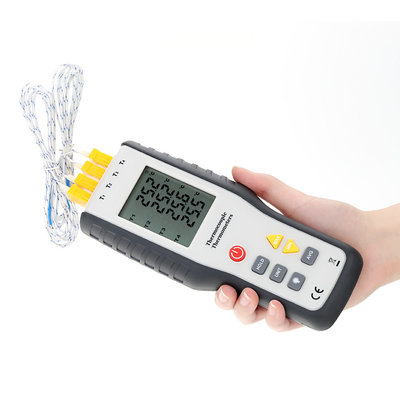Digital K type Thermocouple Thermometer thermocouple probe sensor industrial temperature tester -200C-1372C Dual channel