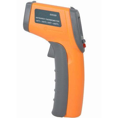 Non contact Digital Laser infrared thermometer -50~360C (-58~680F) Themperature Pyrometer IR Laser Point Gun