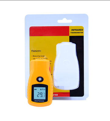 New Mini LCD Non-contact Digital infrared thermometer pocket laser temperature thermometer -32~280C (-26~536F) 500ms