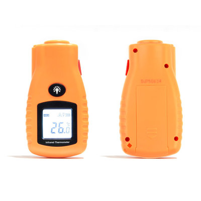 New Mini LCD Non-contact Digital infrared thermometer pocket laser temperature thermometer -32~280C (-26~536F) 500ms