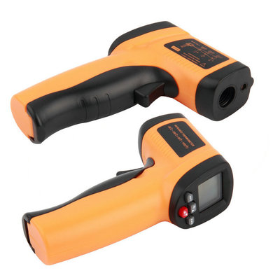 Digital non-contact IR infrared thermometer Laser Sensor Temperature Meter 50~550C adjustable 0.95 pyrometer
