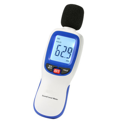 30-130dB Digital handheld  Sound Level Meter Noise Tester in decibels LCD Screen Noise meter