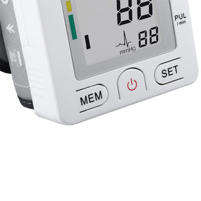Bluetooth 4.0 Wrist digital lcd blood pressure monitor portable Tonometer Meter blood pressure meter for iOS and Android