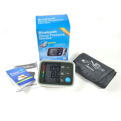Bluetooth 4.0 Accurate Blood Pressure Monitor Heartbeat Indicator Tonometer For Health Care