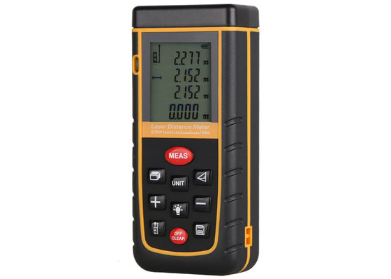 10 key 60M Laser Distance Meter Rangefinder Range Finder Electronic Ruler Digital Tape Measure Area volume Tool Bubble