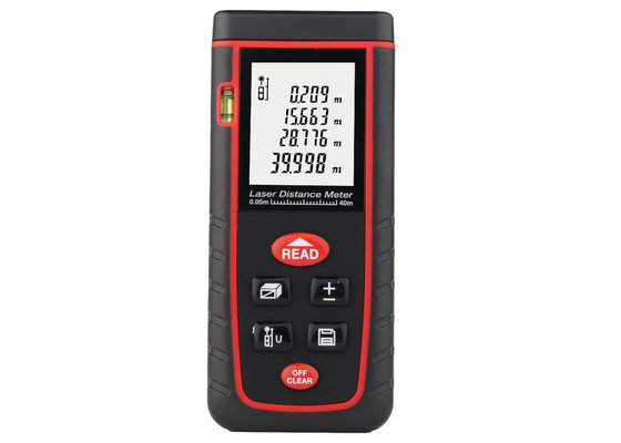 40M Laser Distance Meter Rangefinder Range Finder Electronic Ruler Digital Tape Measure Area volume Tool
