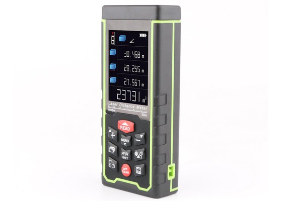 50m 164ft with Color LCD and Tilt angle Digital rechargeable Laser Rangefinder laser distance meter measure tools