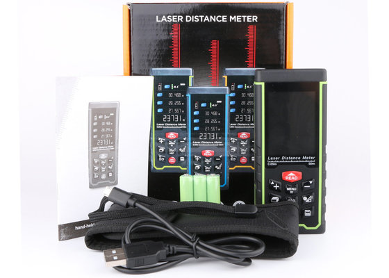 50m 164ft with Color LCD and Tilt angle Digital rechargeable Laser Rangefinder laser distance meter measure tools