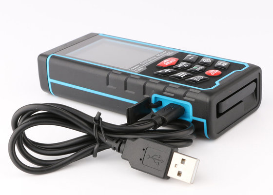 120m Laser distance meter Range finder outdoor W-camera rechargeable battery Color LCD laser tape measure Area/volume