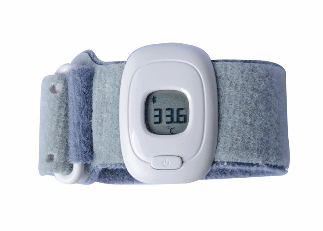 2017 New Children intelligent wearable electronic thermometer Bluetooth smart baby monitor household  android