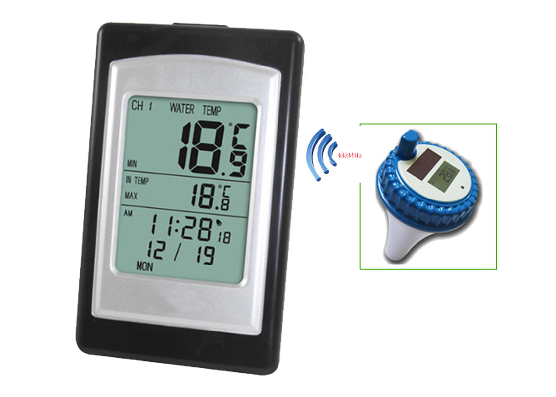 Precise temperature control Wireless Digital LCD Swimming Pool Bath Spa Temperature Thermometer Transmitter MS0124