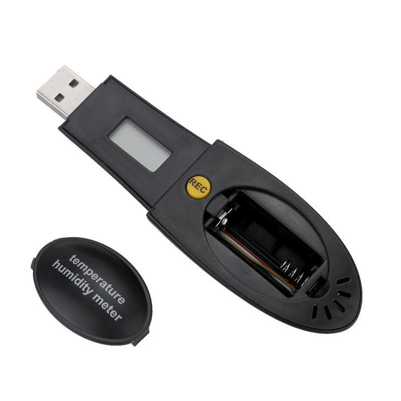 Temperature Humidity Data Logger USB Interface LCD Hygrometer Thermometer Temperature Humidity Guage termometro diagnost