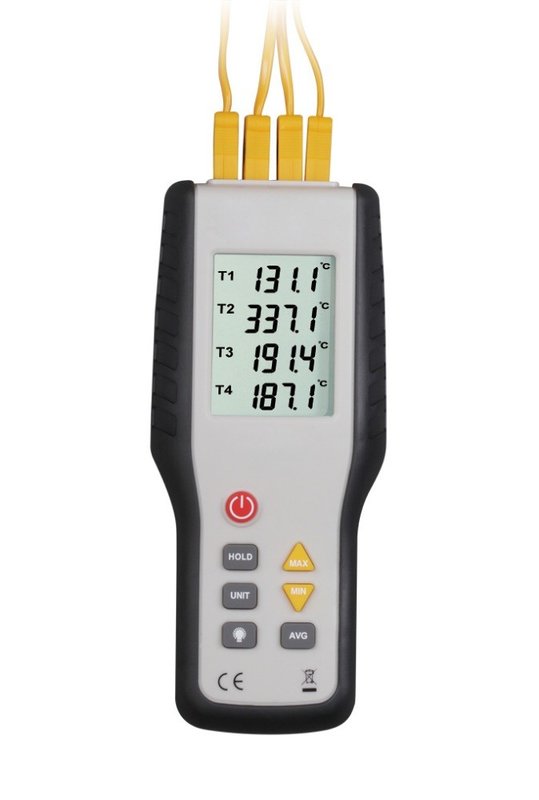 Digital K type Thermocouple Thermometer thermocouple probe sensor industrial temperature tester -200C-1372C Dual channel