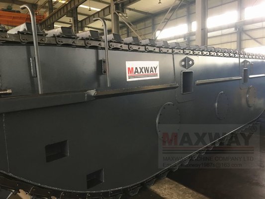 Hydraulic Extendable Amphibious Pontoon for 20--26 Ton Excavator , Model: MAX200PU-E