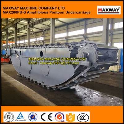 MAXWAY Amphibious Excavator Undercarriage for XCMG, Lonking, SUMITOMO , Model: MAX200PU-S