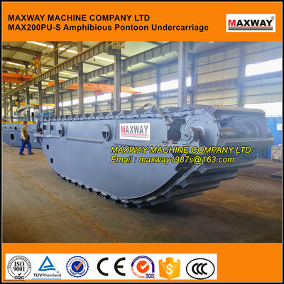 MAXWAY Swamp Excavator Pontoon Undercarriage CATERPILLAR, Model: MAX200PU-S