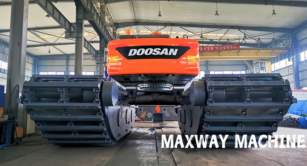 MAXWAY MAX215SD Amphibious Excavator With Long Arm for Sale, Made in China