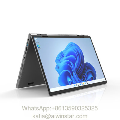 14 inch laptops YOGA Notebook Ultra Slim Mini Portable PC Quad-Core 8GB DDR4 128GB SSD Wins 11 Laptop