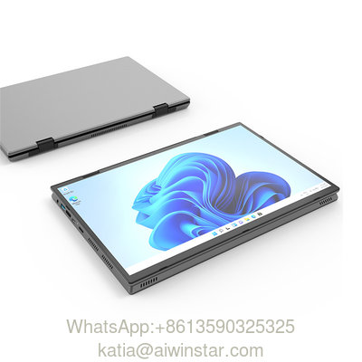 14 inch laptops YOGA Notebook Ultra Slim Mini Portable PC Quad-Core 8GB DDR4 128GB SSD Wins 11 Laptop
