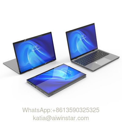 14 inch laptops YOGA Notebook Ultra Slim Mini Portable PC Quad-Core 8GB DDR4 128GB SSD Wins 11 Laptop