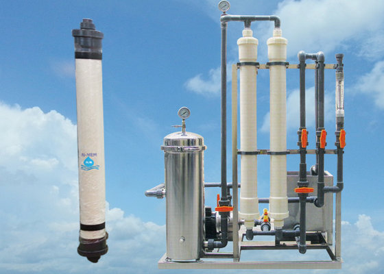 Hollow Fiber PVDF UF Membrane Filter For Remove Inorganic Polymeric Molecules