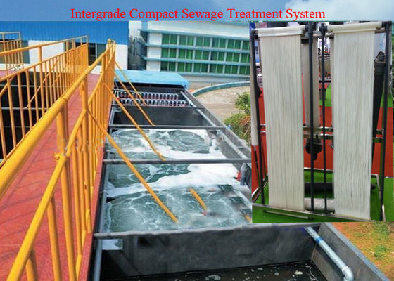 Polyester PVDF MBR Membrane Bioreactor Wastewater Treatment For Safty Drinking Water