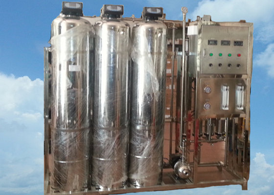 Auto PLC Control Industrial Water Purification Systems Water Softener Reverse Osmosis Permeate