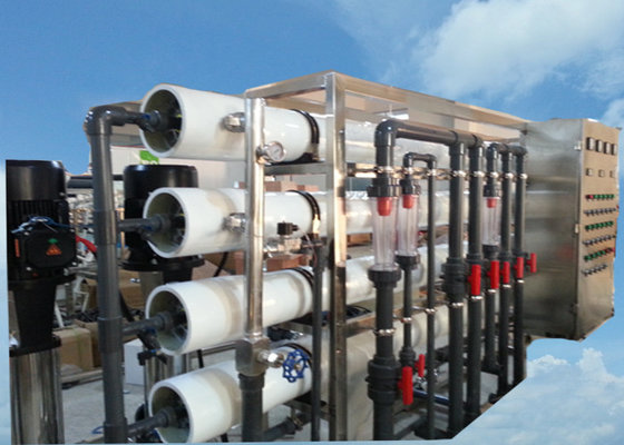 Cooling Tower RO Systems Industrial Water Purification Plant Auto Flushing