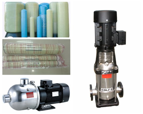Ocean Lake Seawater Desalination System Marine SWRO with Wind Solar Energy