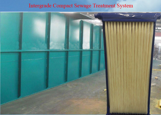 Hotel , Restaurant Industrial MBR Wastewater Treatment Plant with Air Blower