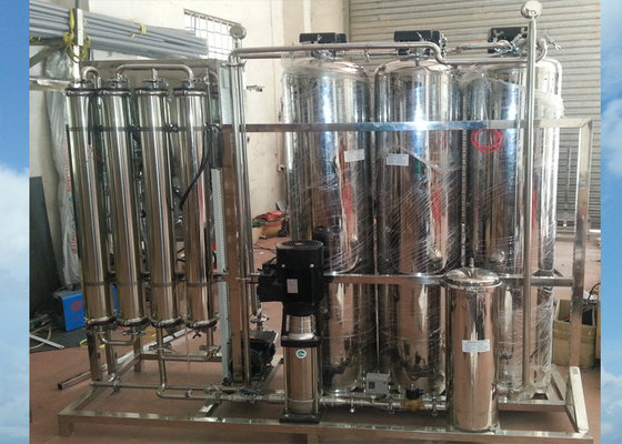 High Capacity Commercial Industrial RO System Mineral Water Treatment Plants