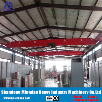 China 0.5ton-32ton Singel Girder Overhead Bridge Crane with Pendent Button or Remote Control Mode supplier