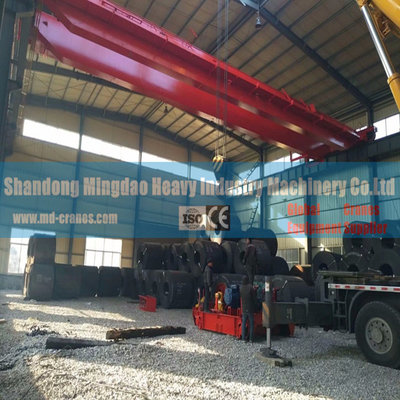 China Indoor Workshop Using Double Girder Overhead Crane 10 ton 15 ton 20 ton 30 ton supplier