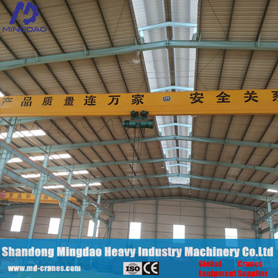 LD Model  5ton Lift Capacity 22m Span Length Top Running Single Girder Bridge Crane supplier