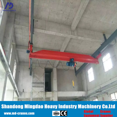 China Factory Direct Supplied 10 ton Under Running Single Girder Bridge Crane with Low Price supplier