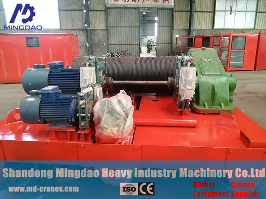 MD Brand Electric Winch Used on QD Double Girder Crane with Best Service and Low Price supplier