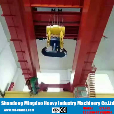 Customized Type Factory Direct Supplied 200 Ton QD Model Heavy Duty Double Girder Bridge Crane supplier