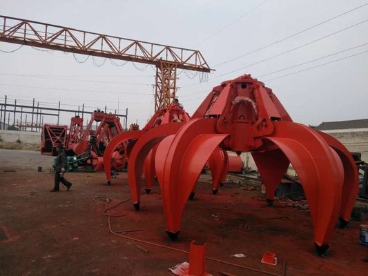 1 Ton ~80Ton High Quality Grab Bucket for Overhead Bridge Crane / Gantry Crane Using supplier