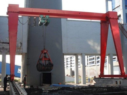 Customized Type 0.5ton-50ton Mobile Grab Overhead/Bridge Crane with Low Price supplier