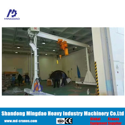 High Working Efficiency Small Simple Mini Gantry Crane for Sale with Best Service supplier