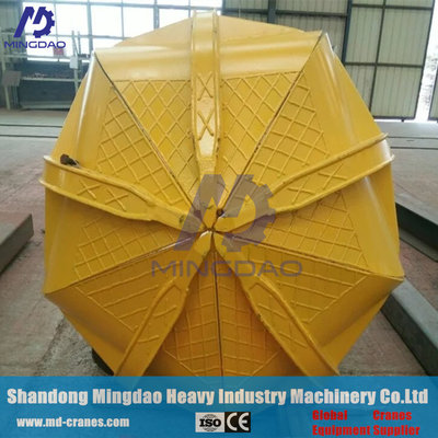 Customized Electric Motor Grab Bucket Using for Different Crane Models CE ISO Certificates Approved supplier