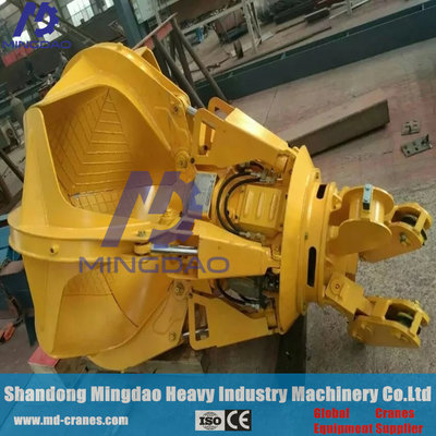 Customized Electric Motor Grab Bucket Using for Different Crane Models CE ISO Certificates Approved supplier