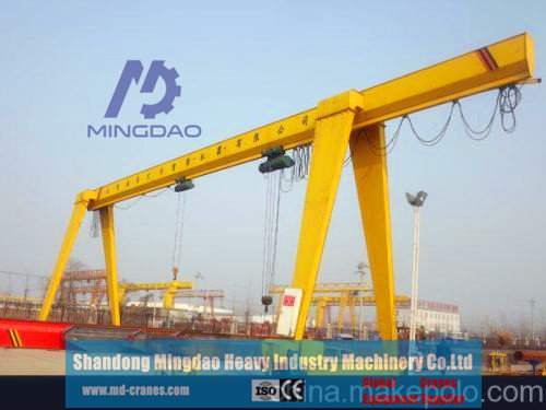 Professional CE ISO Approved And China Factory Direct Supplied MH Single Girder Gantry Crane supplier