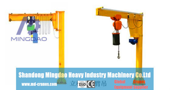 Professional CE ISO Approved And China Factory Direct Supplied Free Standing Pillar Column Jib Crane with Low Price supplier