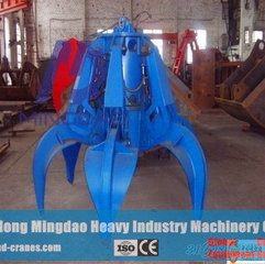 Professional CE ISO Approved And China Factory Direct Supplied Wire Rope Orange Peel Grab Bucket supplier